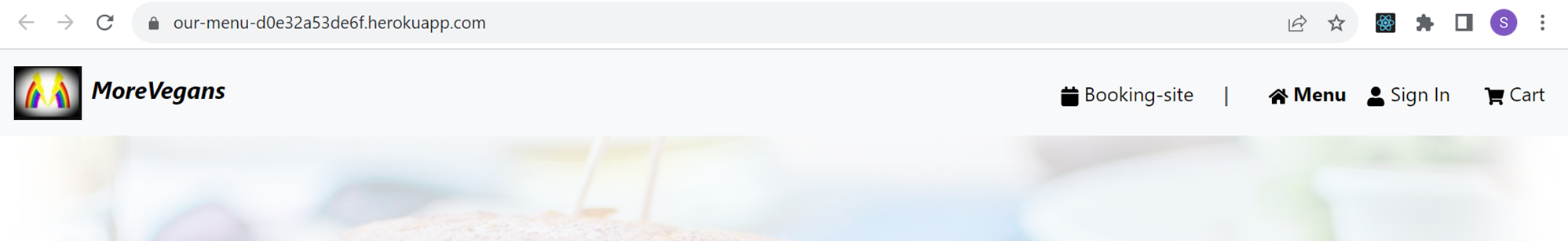 GitHub - SvenLoevgren/portfolio5-menu: booking-menu-with-react