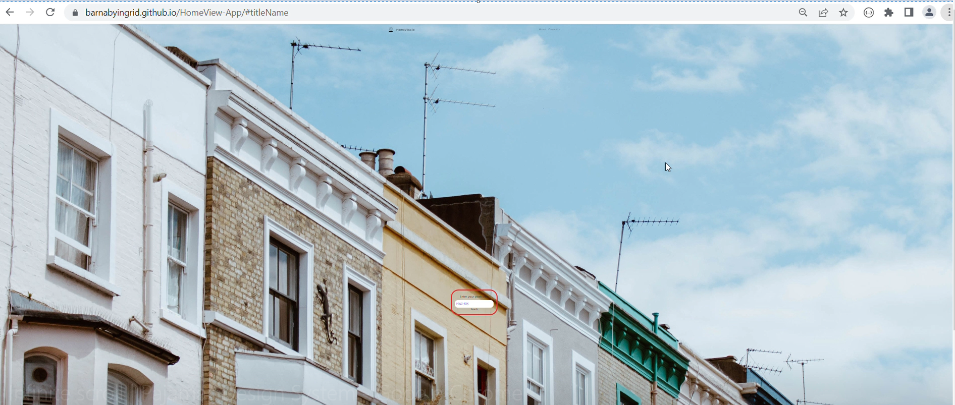 GitHub - BarnabyIngrid/HomeView-App: The app supports home owners, renters, local area research ...