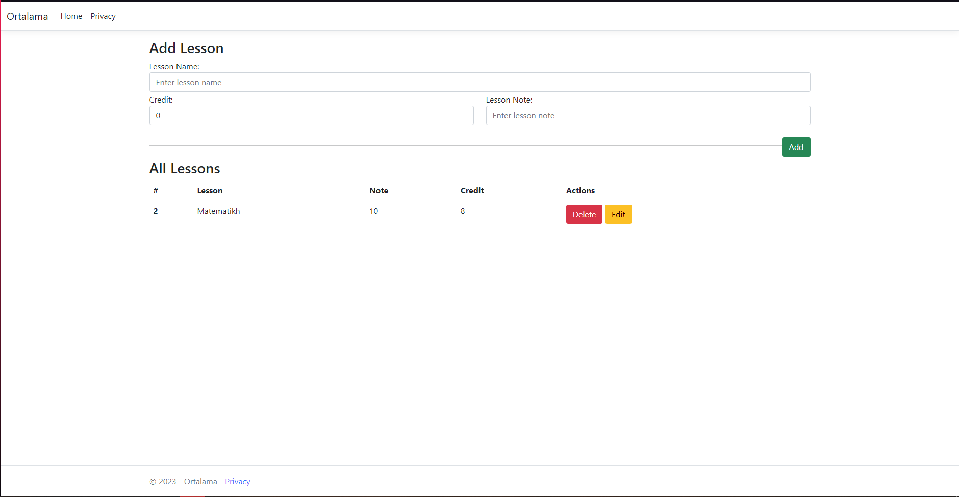 GitHub - tayfunyilmaz22693/Ortalamatik-Mvc-Db