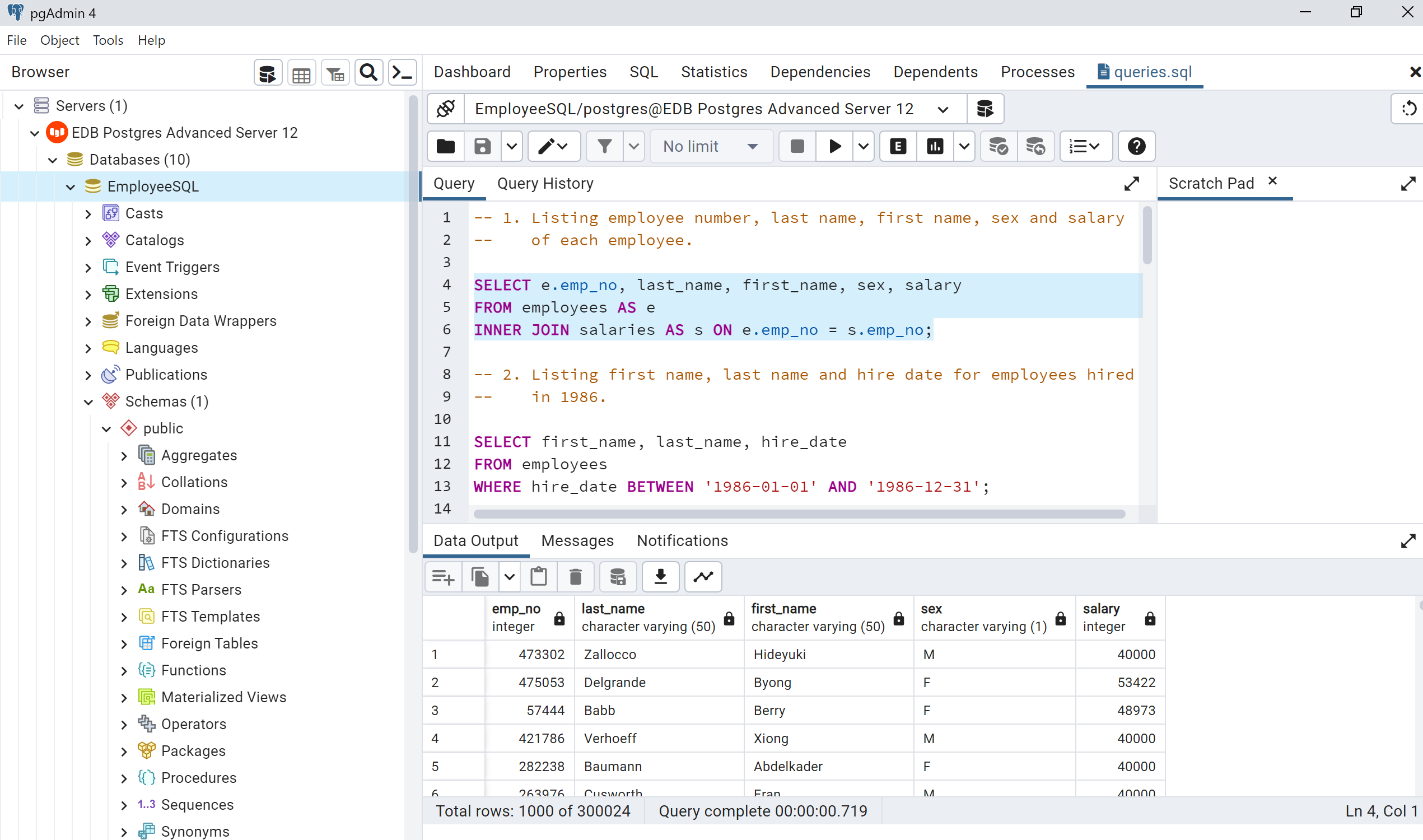 GitHub - KevinMosweu/sql-challenge