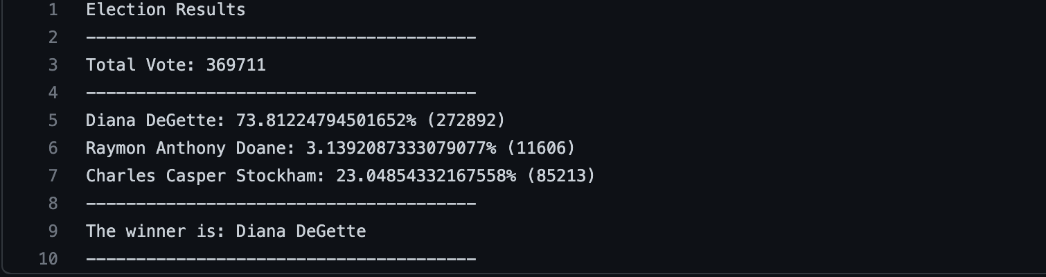 GitHub - shabazmotan/Finance-Election-Analysis: Created script from a companies financial budget ...
