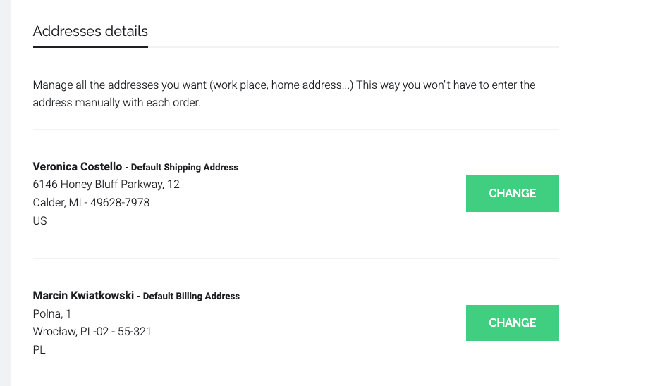 [Bug][My account][Address book]: Default billing information does not appear on address that is ...
