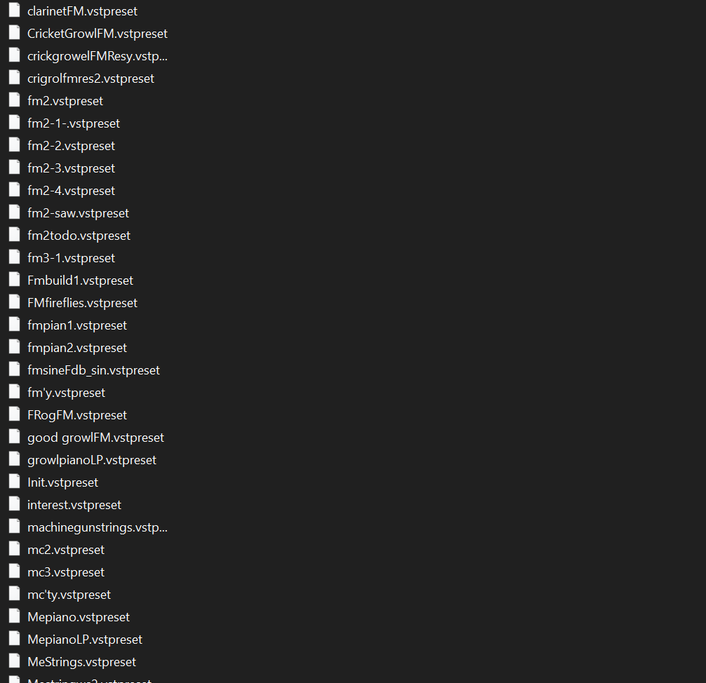 Vstpreset To Fxp File · Issue 6735 · Surge Synthesizersurge · Github 
