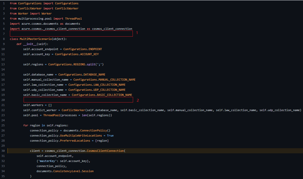 Cosmos Sample Issue · Issue 29455 · Azureazure Sdk For Python · Github
