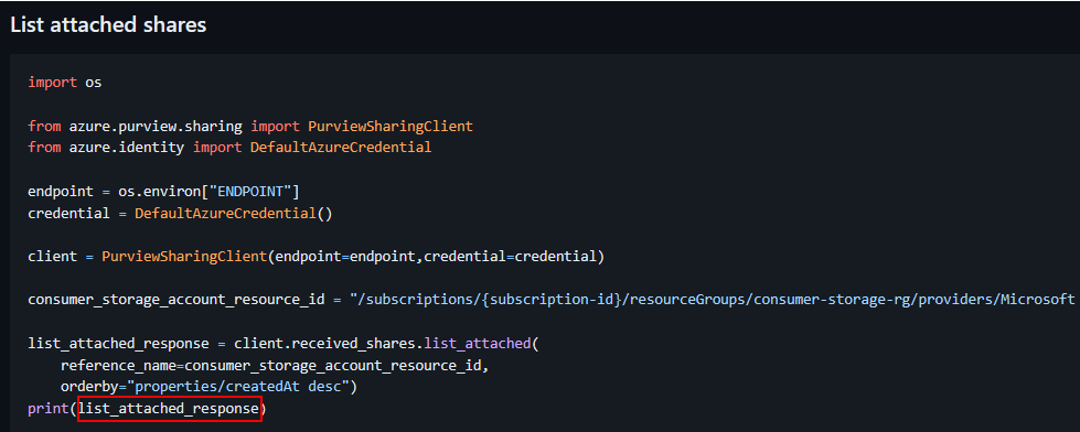 Purview Sharing Readme And Samples Issues · Issue 30878 · Azureazure Sdk For Python · Github