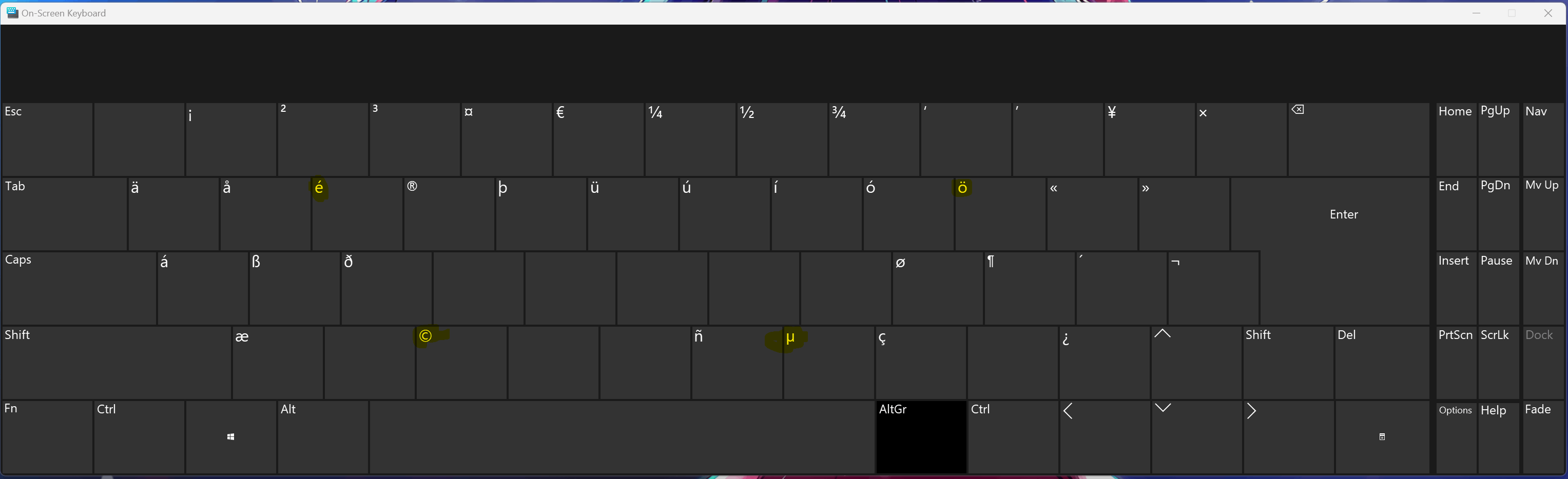 AltGr Combinations for keyboard layout stop working when PowerToys is ...