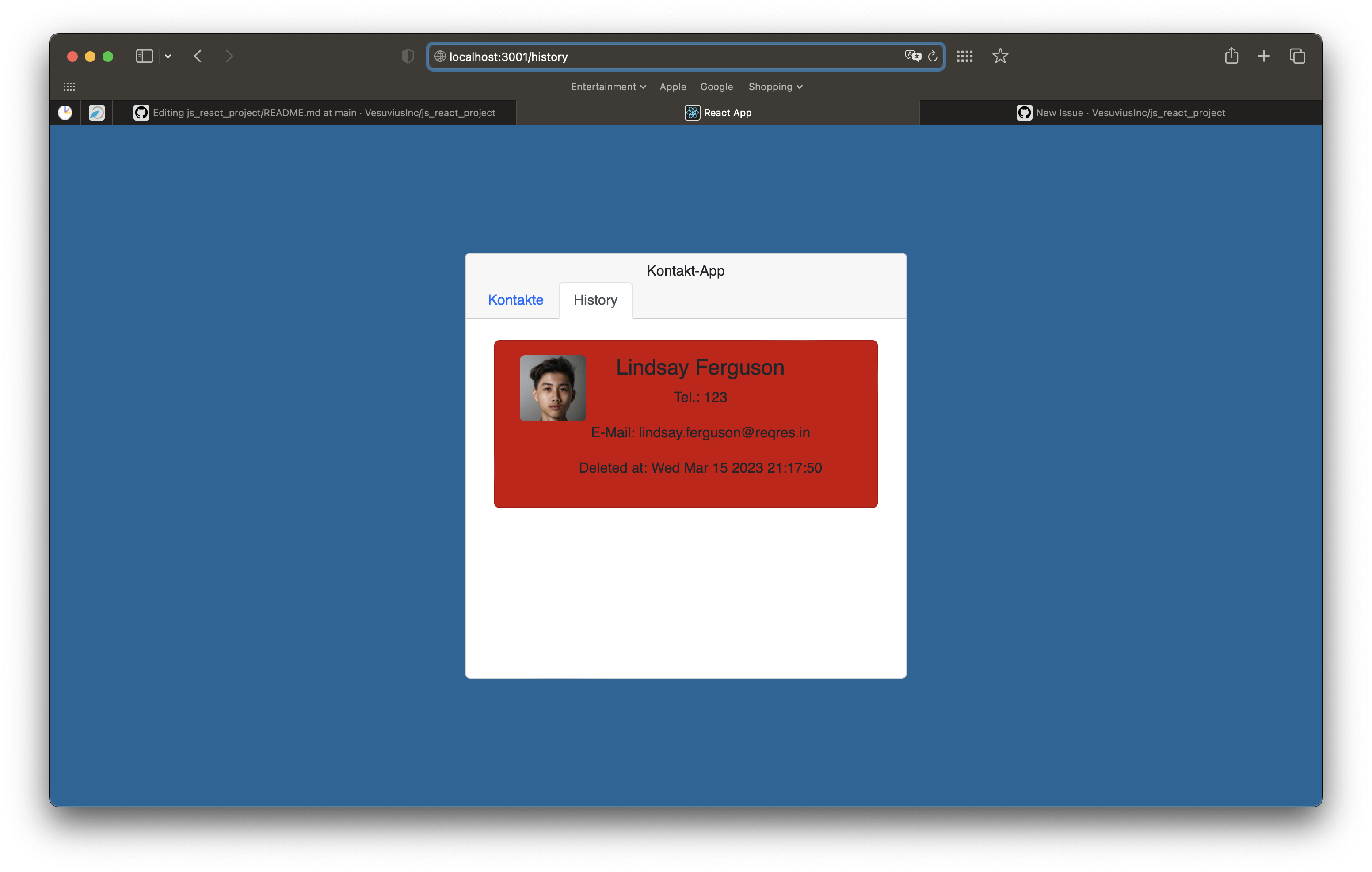 GitHub - VesuviusInc/js_react_project