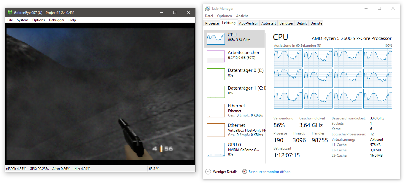 slow performance despite CPU not at full load · Issue #87 · ata4/angrylion-rdp-plus · GitHub