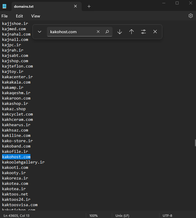 Add `kakohost.com` · Issue #69 · bootmortis/iran-hosted-domains · GitHub