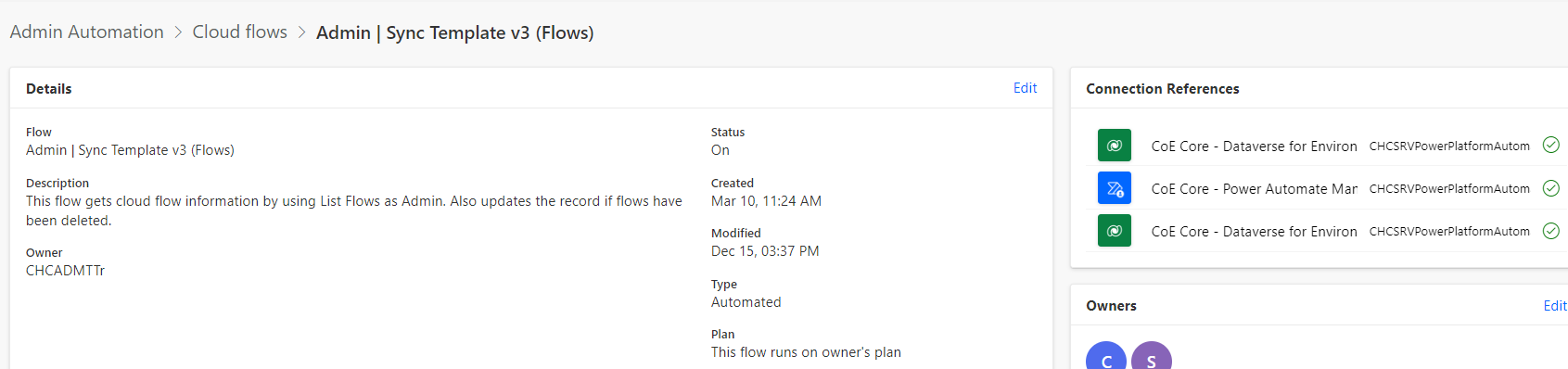 [CoE Starter Kit - BUG] Error from token exchange: Permission denied due to missing connection ...
