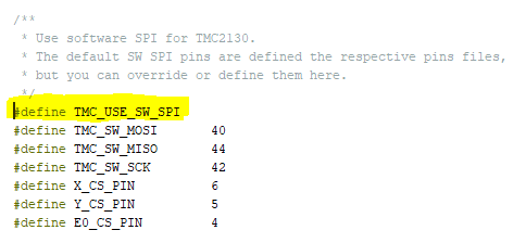 Marlin-bugfix-1.1.x ~ TMC2130 Software SPI Not setting stepper current, not homing (sensorless ...