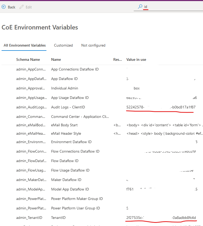 [CoE Starter Kit - COE new updates - help setting up new audit logs ...