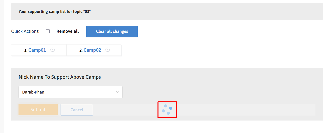 No skeleton implemented in "Support Camps" page · Issue #781 · the-canonizer/canonizer-3.0 ...