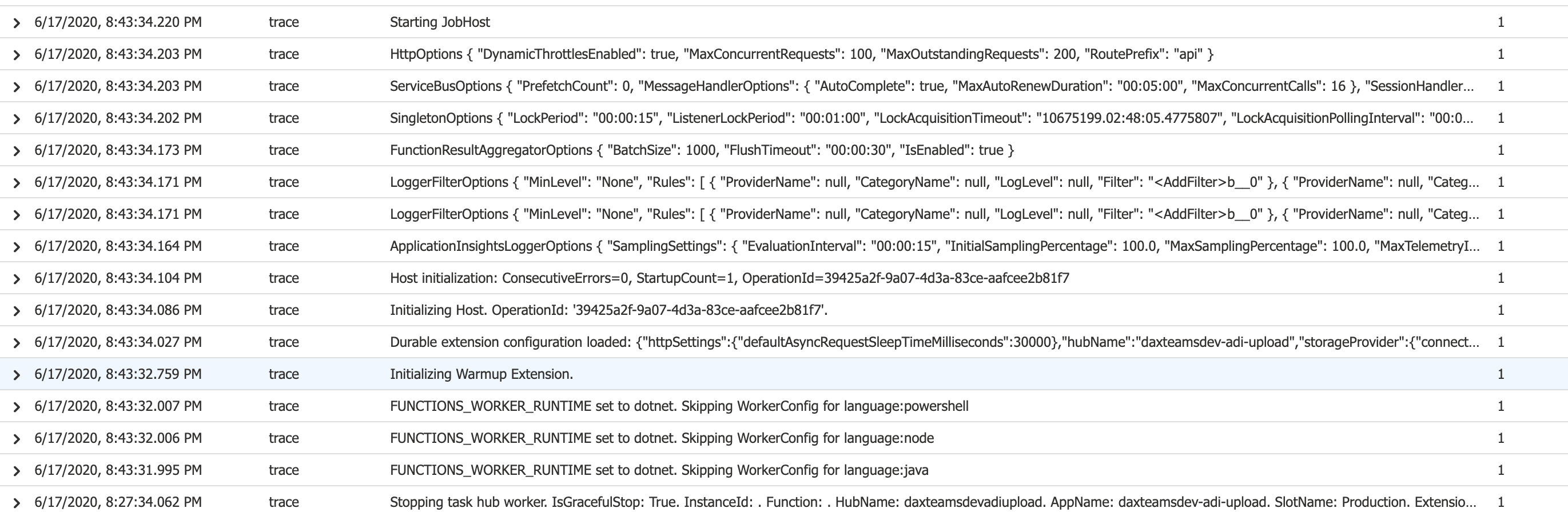 Long delay in processing control queue items for Durable entities ...