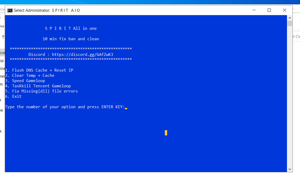GitHub - TheAnurag-Meena/Spirit-Tool-With-Code: Spirit Aio tool is an basic bat file style tool