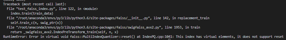 why opq can not use multi index? · Issue #1003 · facebookresearch/faiss · GitHub