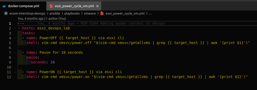 Docker Compose Yaml Files Have To Much Author Annotations · Issue 1797 · Gitkrakenvscode 5966
