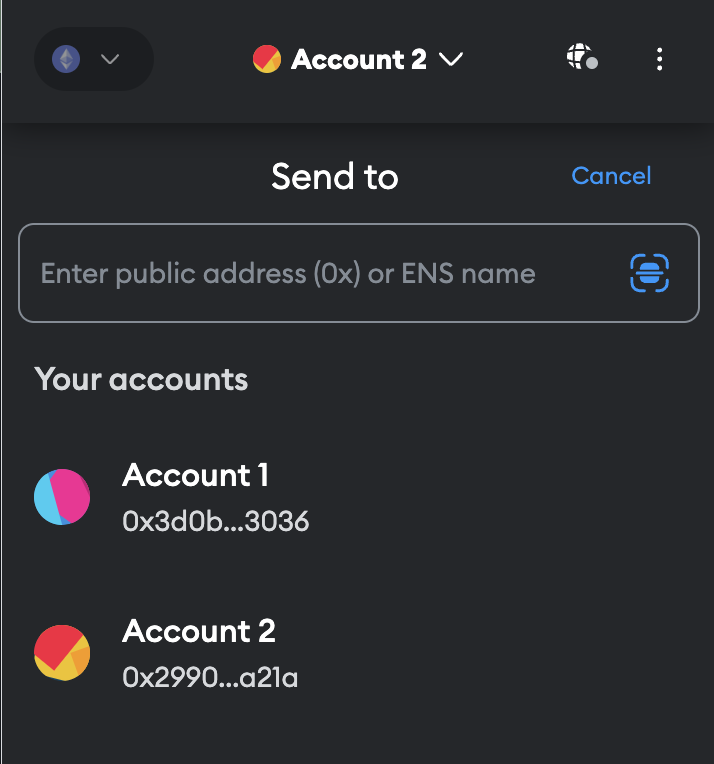 [Bug]: ENS name, icon and hexadecimal address wrongly positioned · Issue #21411 · MetaMask ...