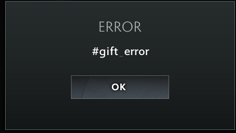 #gift_error · Issue #5864 · ValveSoftware/Dota2-Gameplay · GitHub