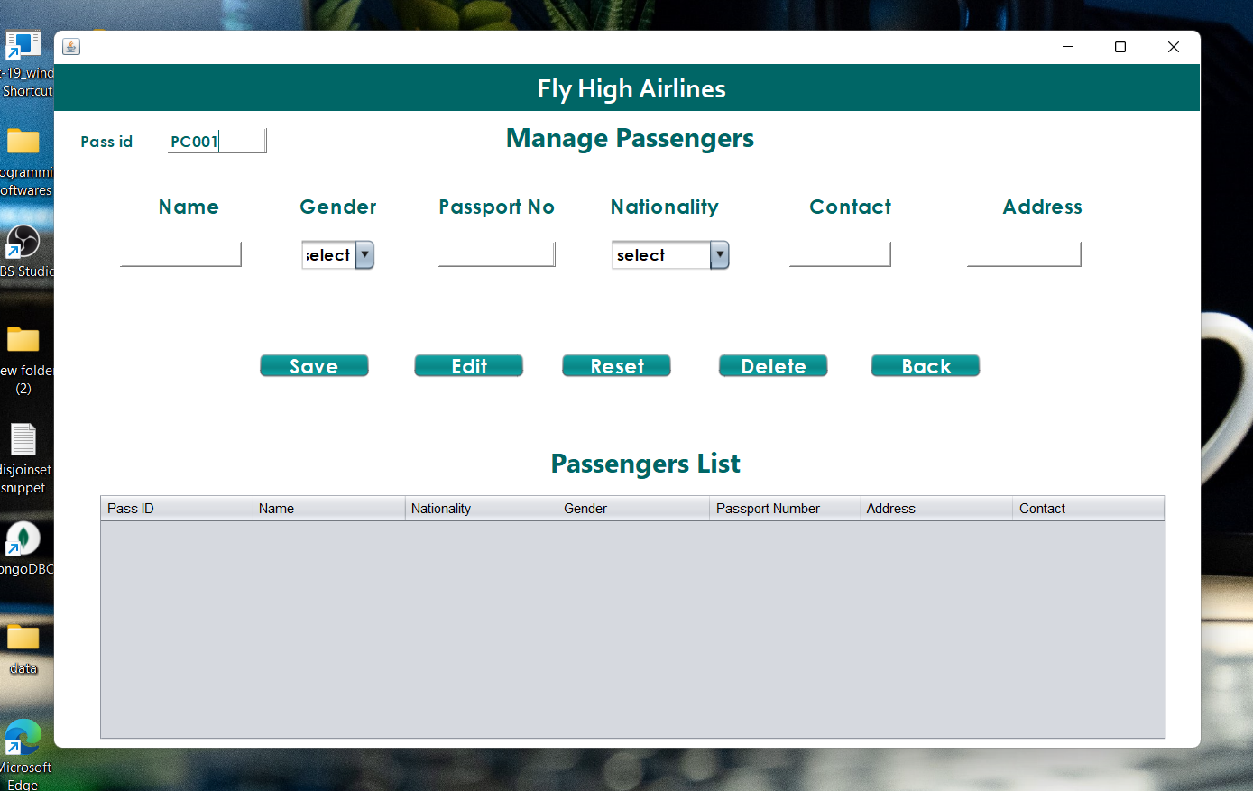 GitHub - ankitgup36/FlyHigh-Airline-Management-System