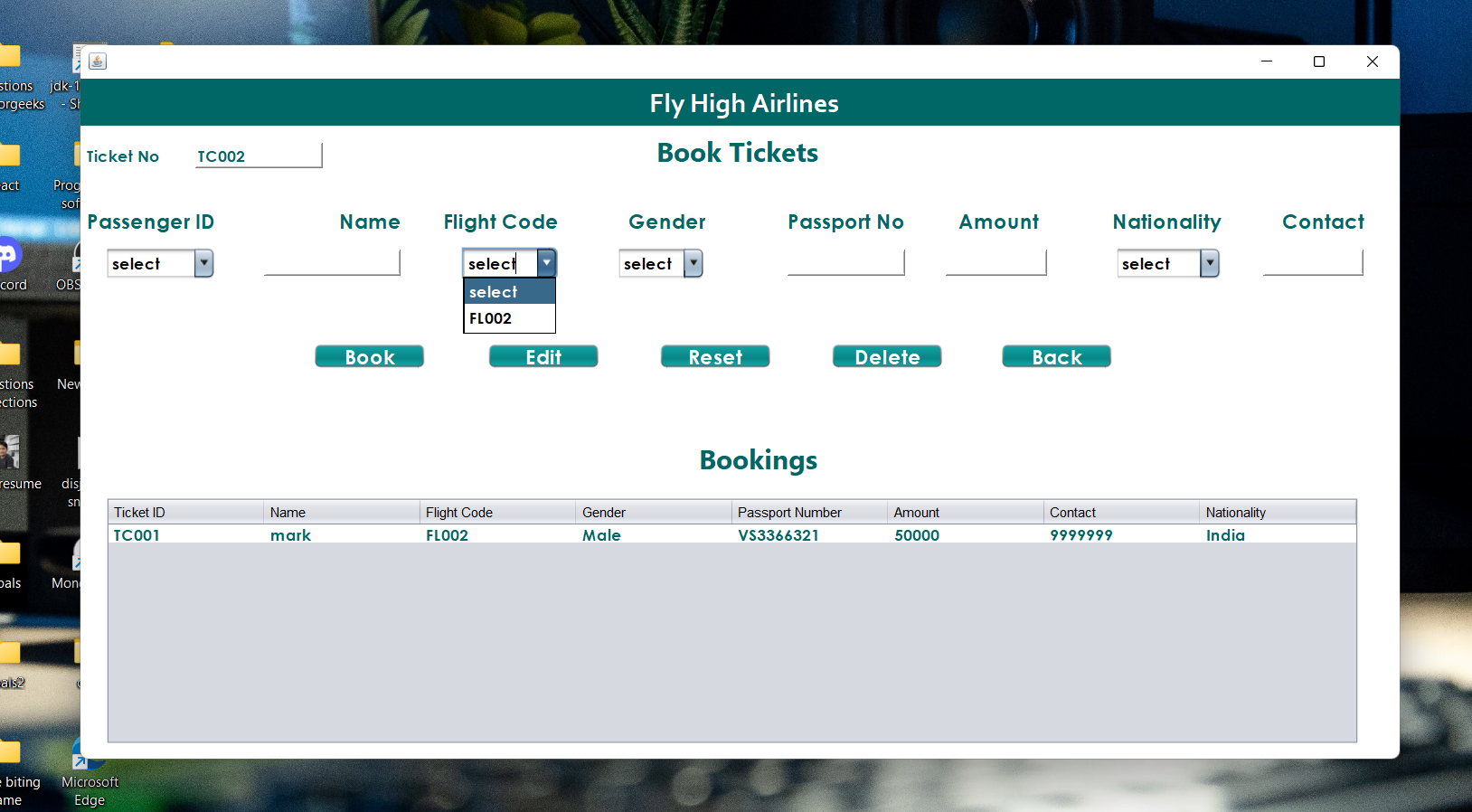 GitHub - ankitgup36/FlyHigh-Airline-Management-System