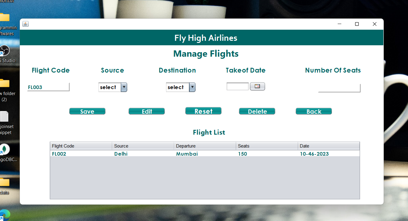 GitHub - ankitgup36/FlyHigh-Airline-Management-System