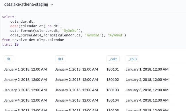 Metabase v0.34 does not display date, datetime fields from AWS Athena ...
