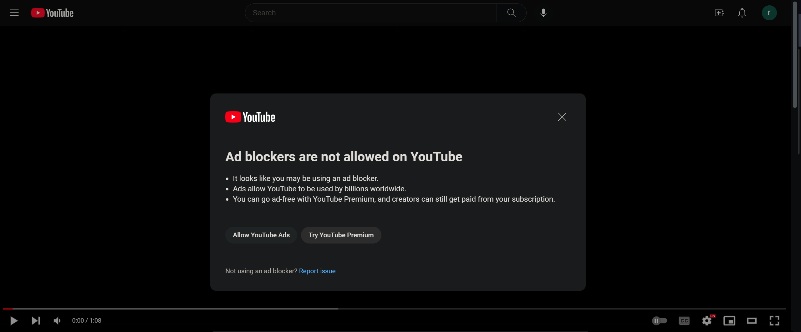 Youtube adblock-blocker is not blocked · Issue #33630 · brave/brave-browser · GitHub