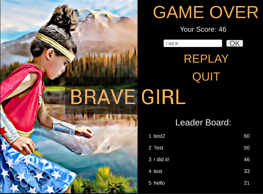 GitHub - kander87/Brave-Girl: A microgame I created for my niece to practice her math skills!