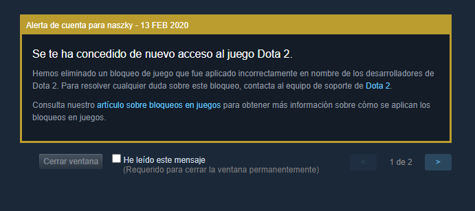 Error no me permite buscar partidas · Issue #5867 · ValveSoftware/Dota2-Gameplay · GitHub