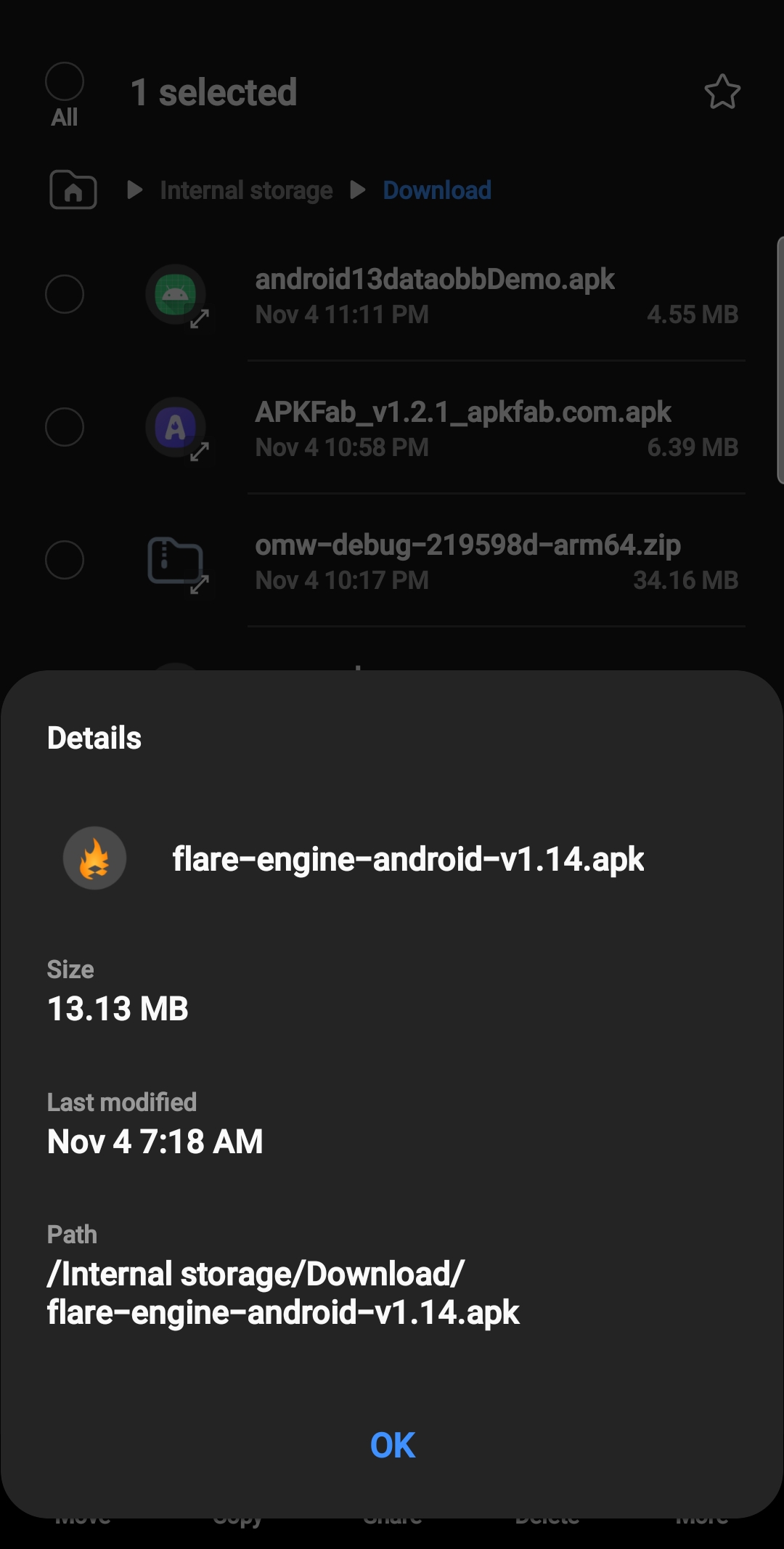 Android Flare Engine v1.14 APK showing as version 1.12 · Issue #1874 · flareteam/flare-engine ...