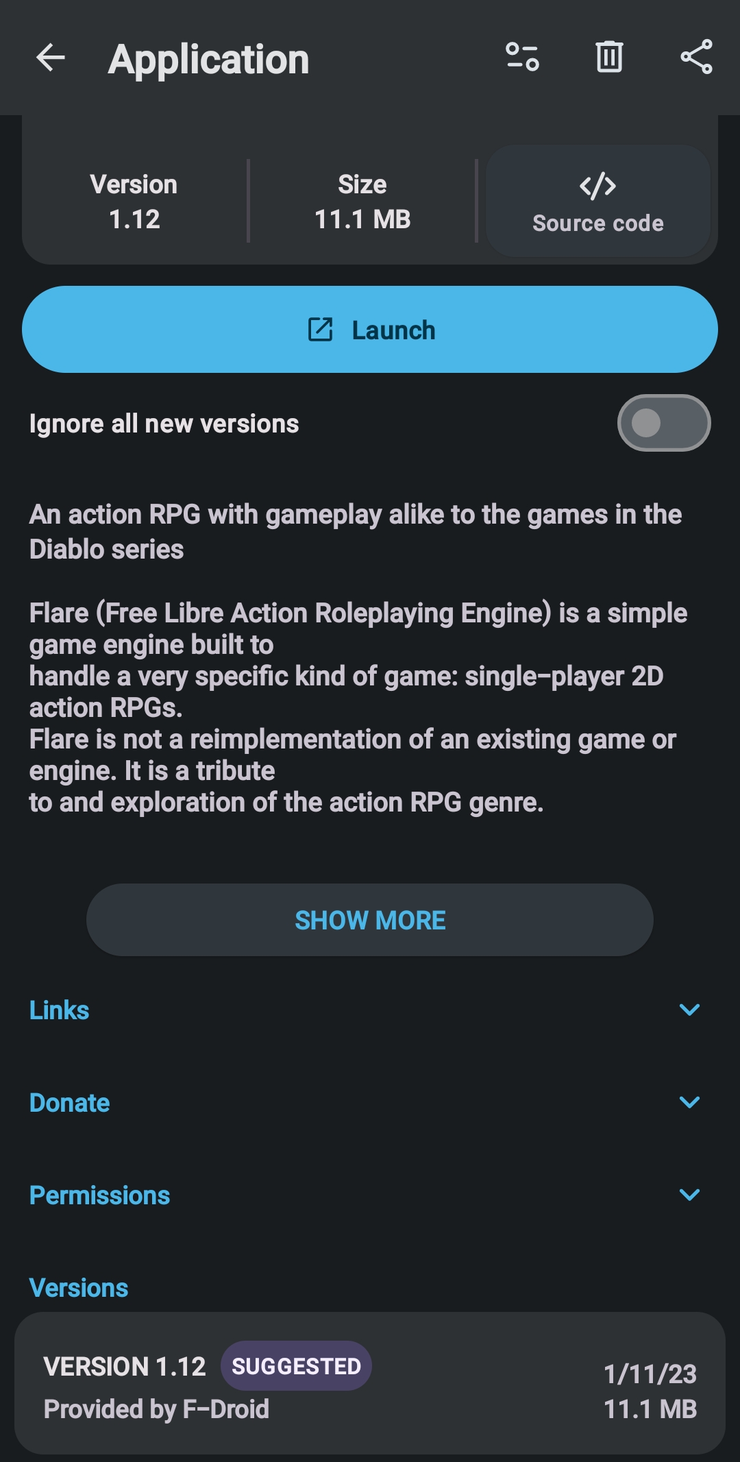 Android Flare Engine v1.14 APK showing as version 1.12 · Issue #1874 · flareteam/flare-engine ...