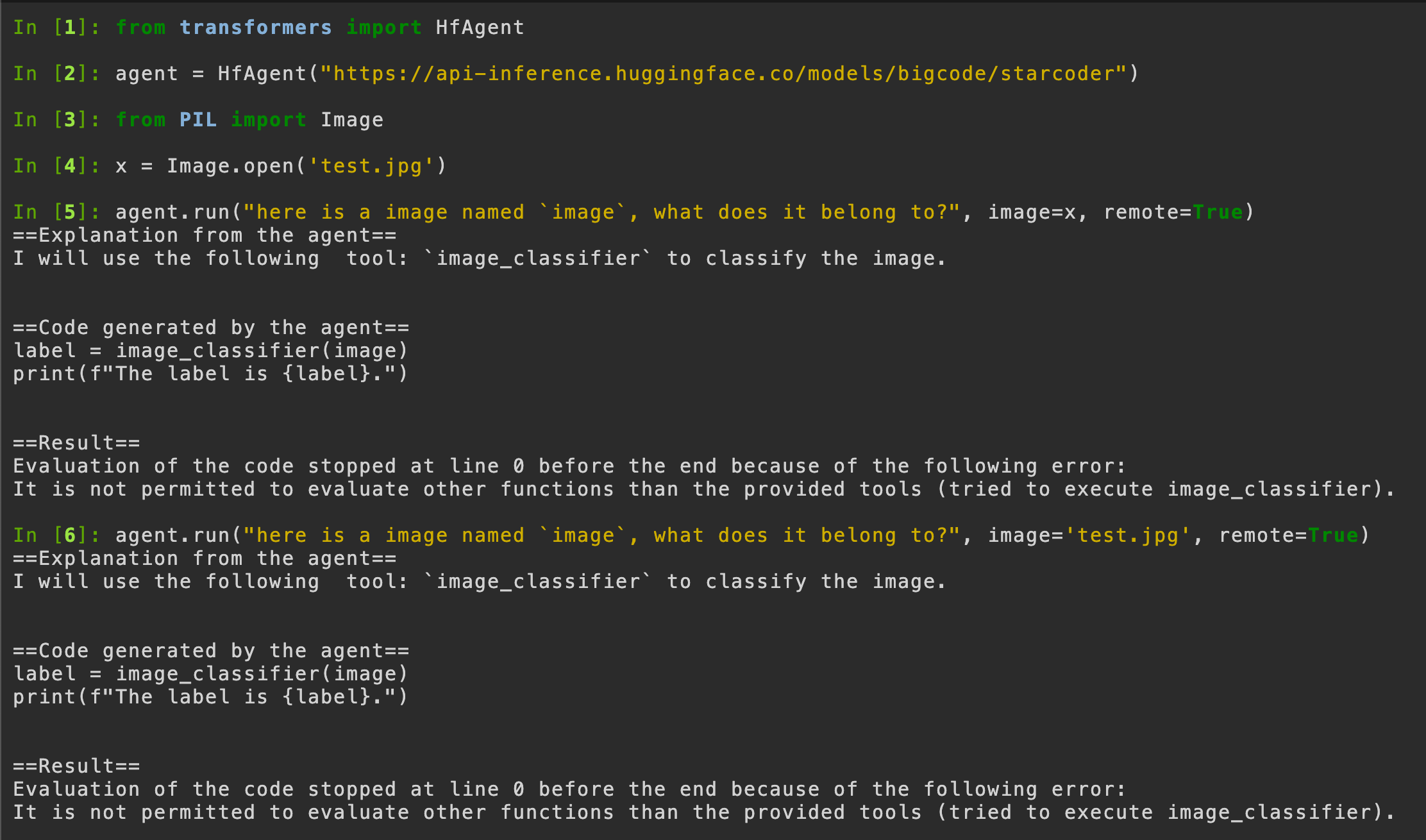 Agent Fail · Issue 23262 · Huggingface Transformers · Github