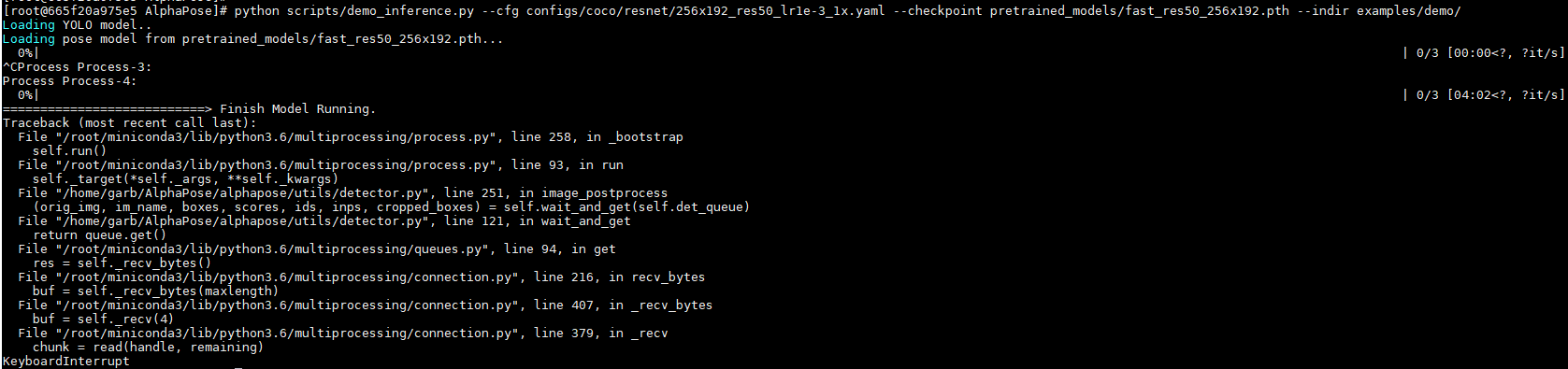 help！stuck when inference · Issue #677 · MVIG-SJTU/AlphaPose · GitHub
