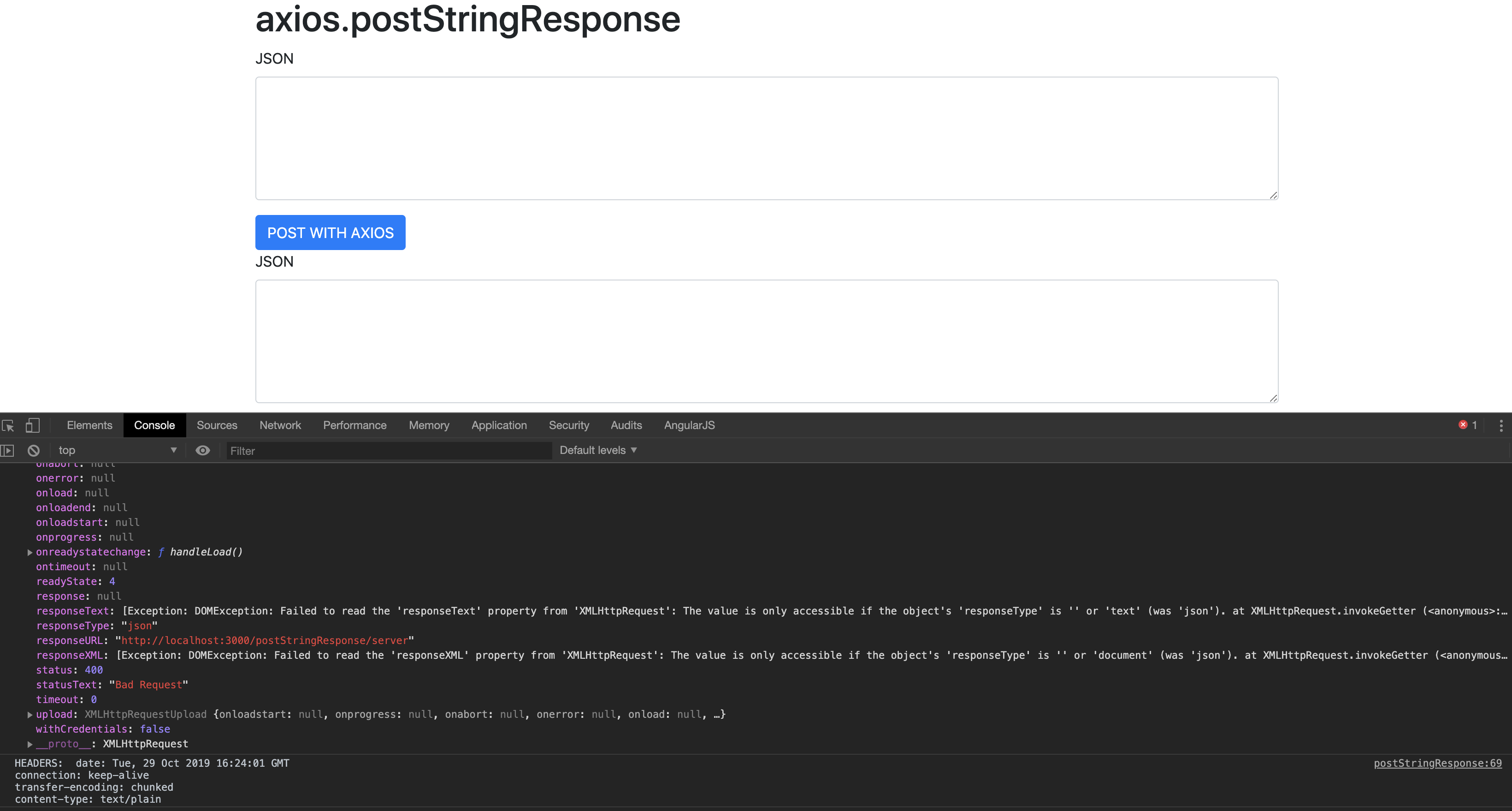 XMLHTTPRequest does not listen to response headers · Issue #2427 · mdn/sprints · GitHub