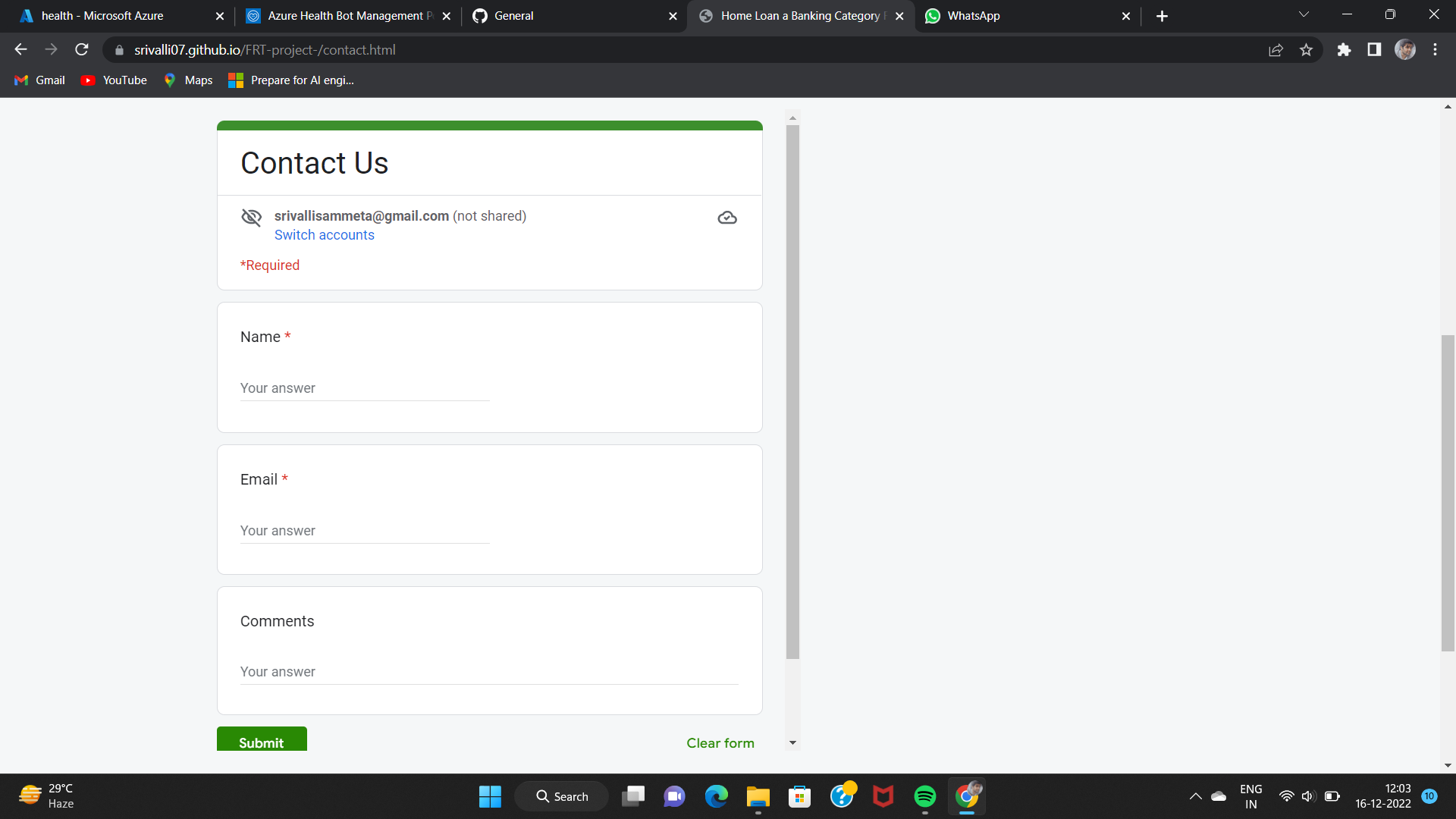 GitHub - srivalli07/FRT-project-