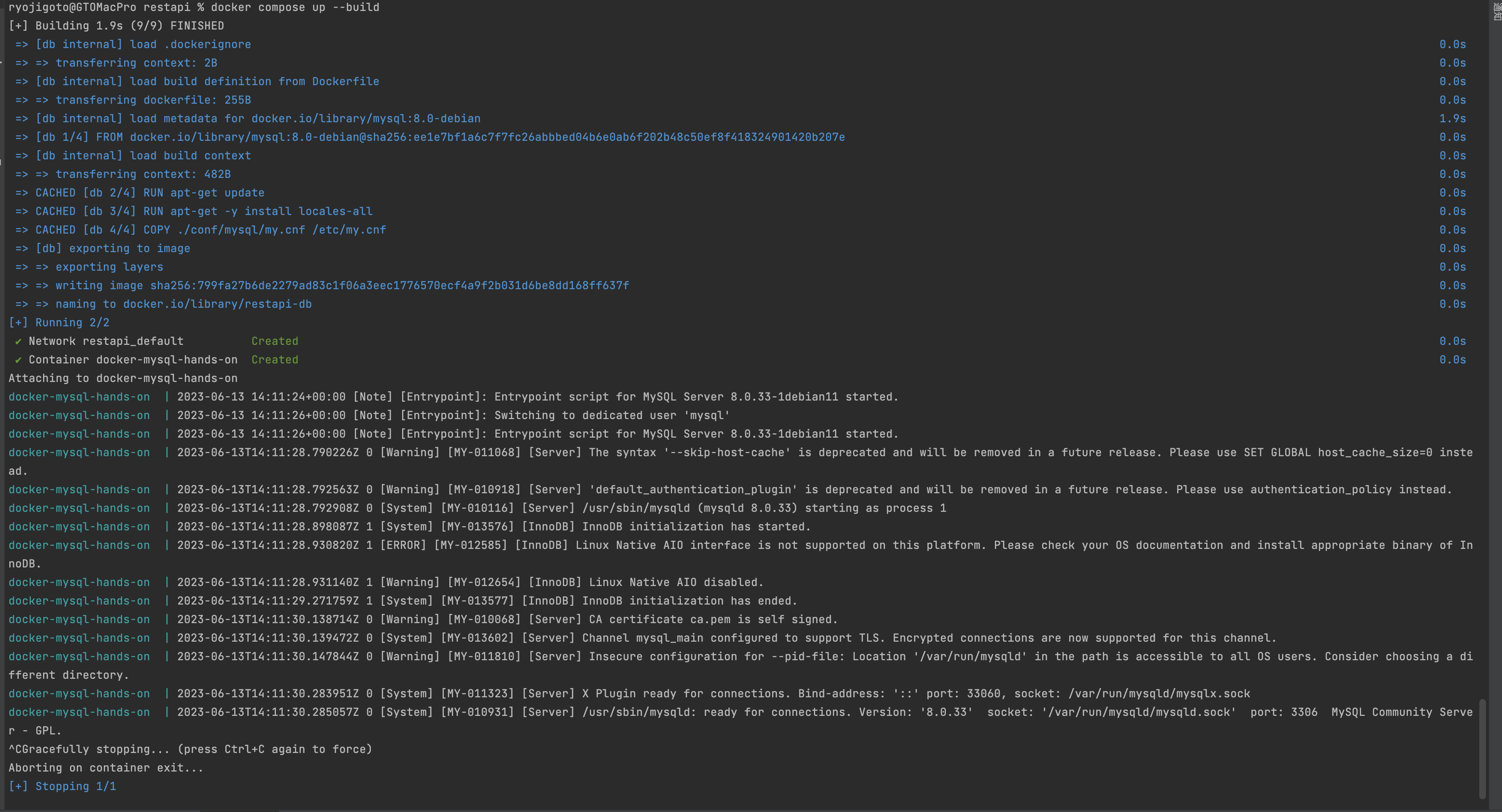 MySQL関連の設定をしたら動かなかった。 · Issue #7 · gotokaka/RaiseTechTask7 · GitHub