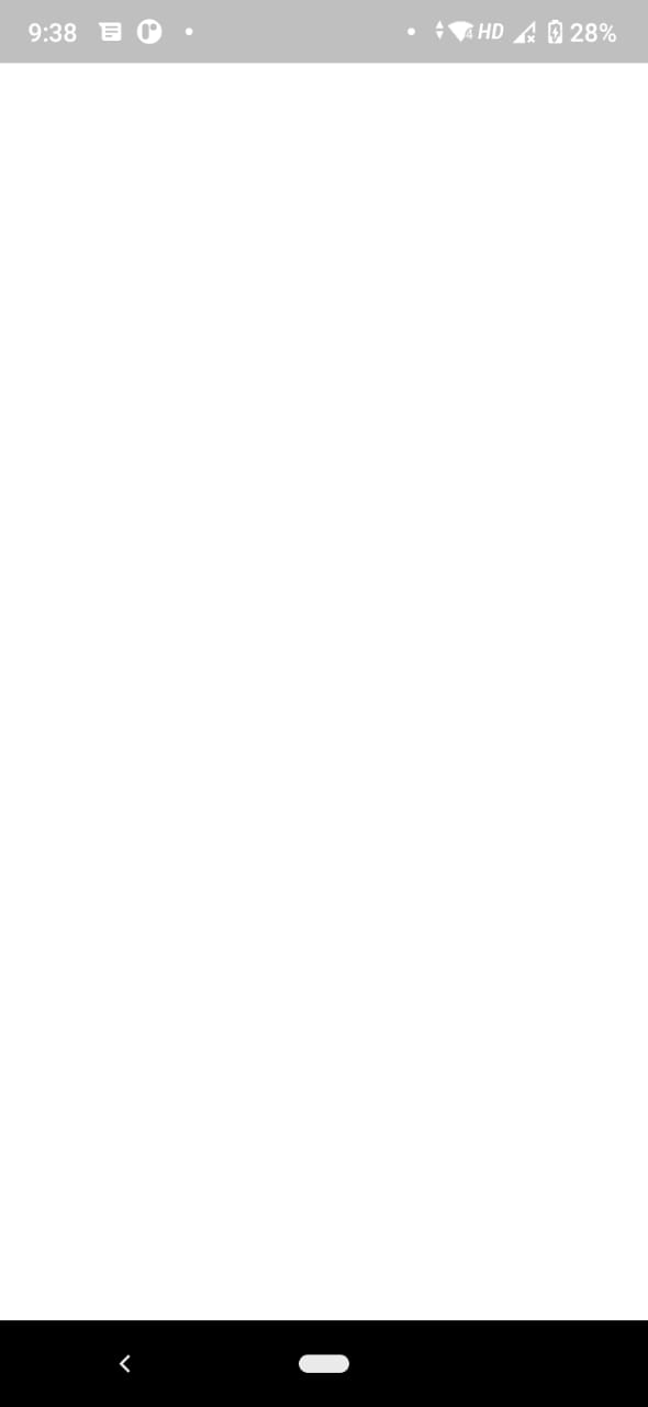 When upgrade Flutter SDK it's show me white screen in Android Phone ...