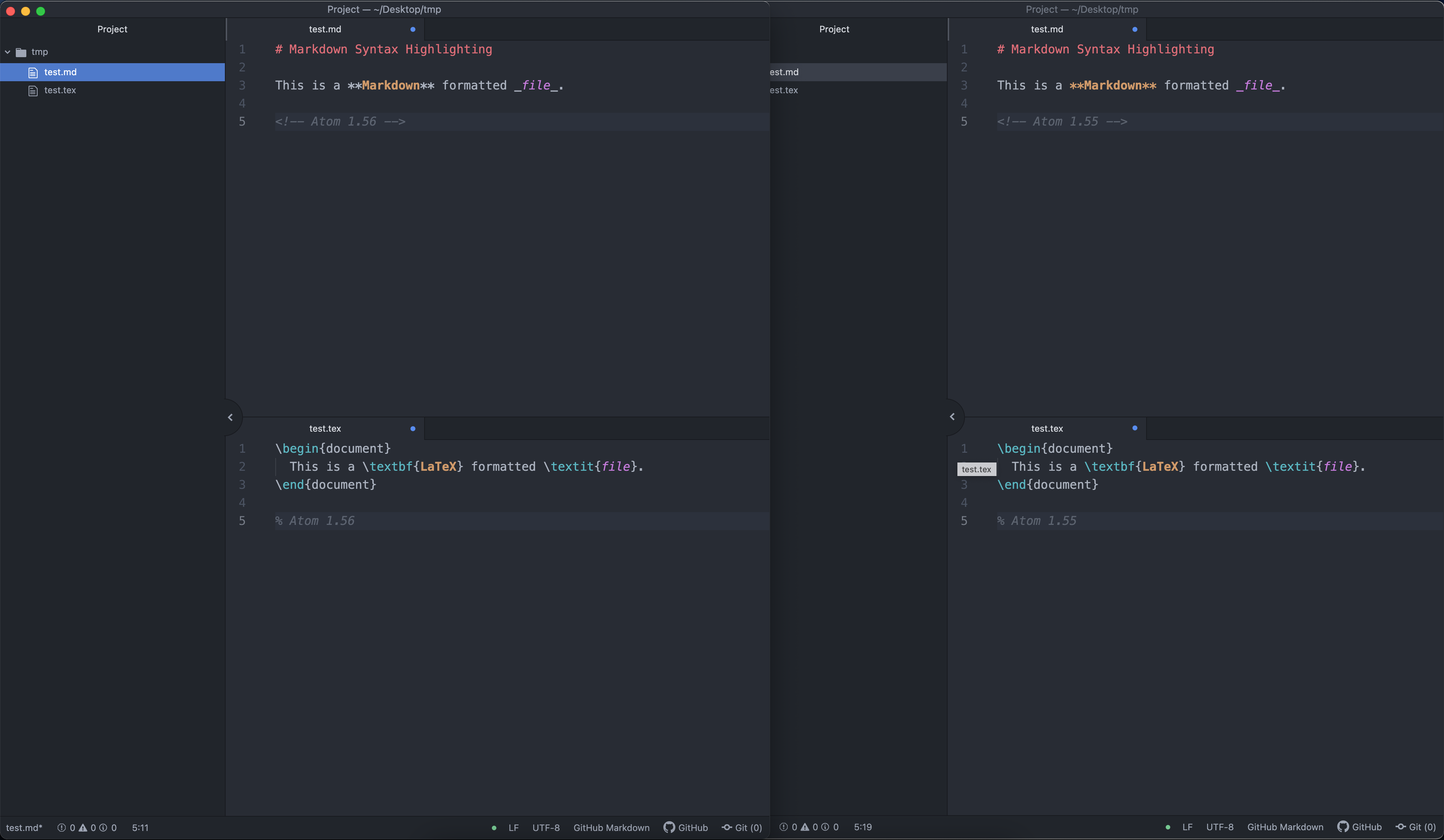 Syntax highlighting excludes punctuation since Atom 1.56 · Issue #22490 ...