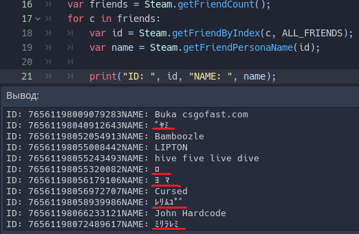 Charset for Russian language · GodotSteam GodotSteam · Discussion #747 · GitHub