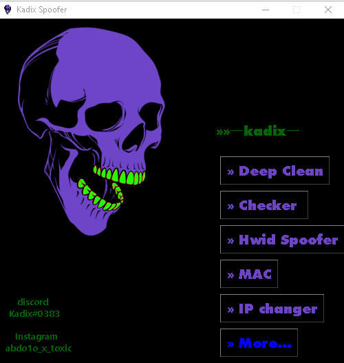 GitHub - kadixR/Kadix-Spoofer: Kadix Spoofer Free // WORKING 2022/2023//NO VIRUS//