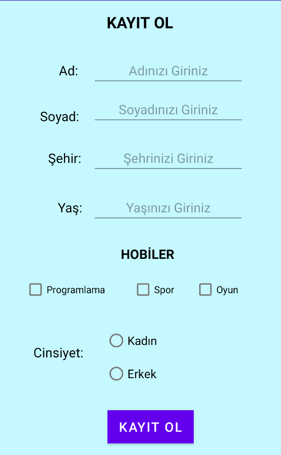 GitHub - sena1bayram/Basit-Android-Kayit-Ol-Ekrani