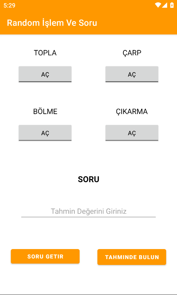 GitHub - sena1bayram/Random-Islem-Yapma