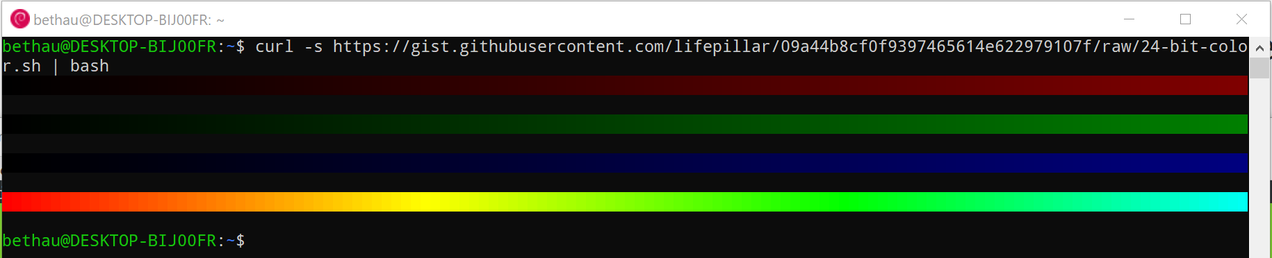 ConEmu breaks 24-bit color support for WSL2 · Issue #1987 · Maximus5 ...