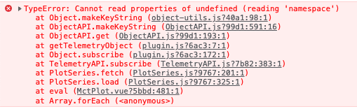 Correlation Logic Of Data For Endpoints Included In An X Y Plot Should Be Removed From Open Mct 