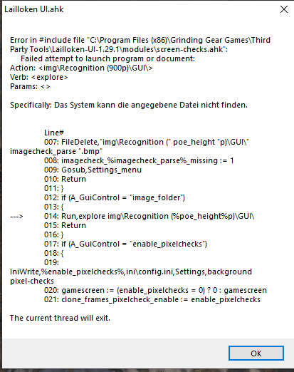 Screen Checks not working? · Lailloken Exile-UI · Discussion #139 · GitHub
