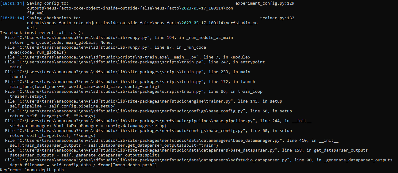 mono_depth_path · Issue #111 · autonomousvision/sdfstudio · GitHub