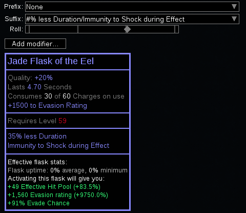 Magic Utility Flask Less Duration/Ailment Immunity Mod Visual Issue ...
