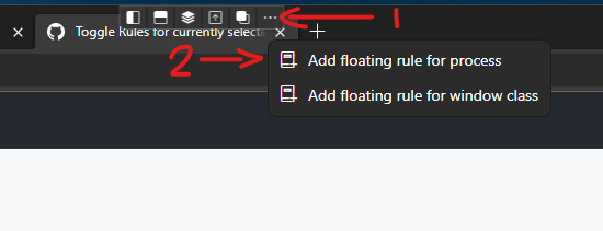 Toggle Rules for currently selected window · Issue #80 · FancyWM/fancywm · GitHub