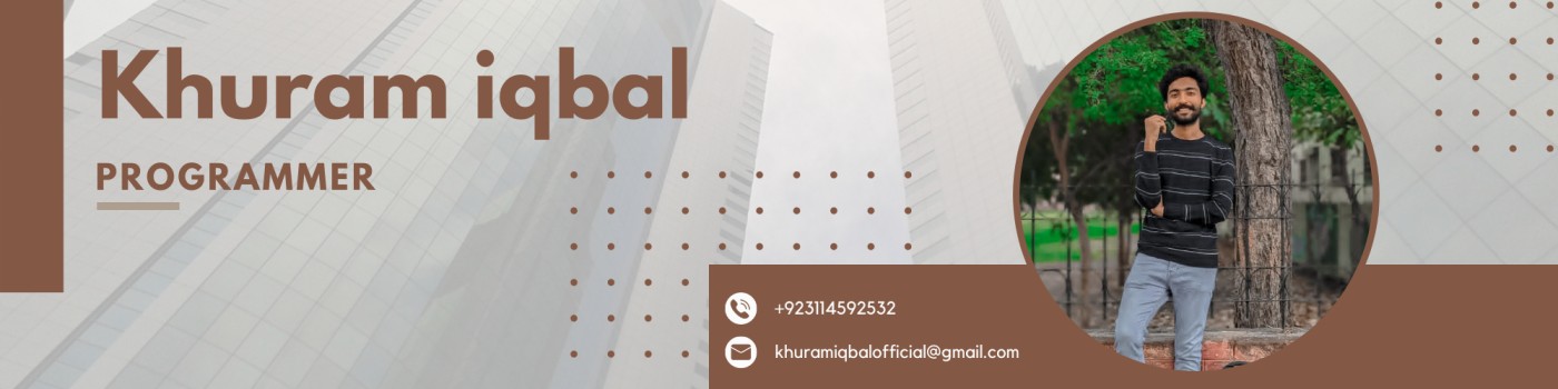 khuramgill (Khuram gill) · GitHub